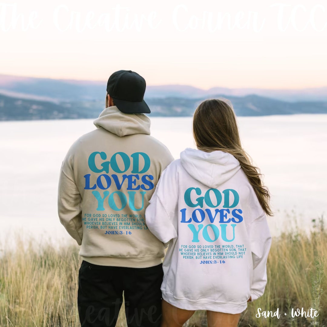 Christian Hoodie Bible Verse Hoodie Christian Merch Unisex Christian ...