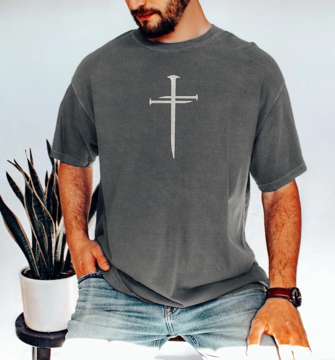 Cross Shirt for Men, Christian Cross Tshirt, Christian Men Gift ...
