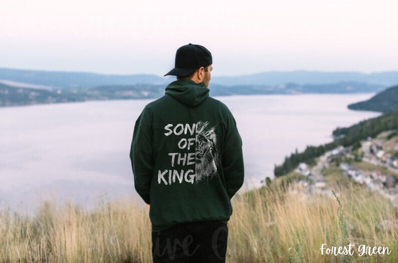 Men's Christian Hoodie Bible Verse Hoodie Christian Merch - Etsy