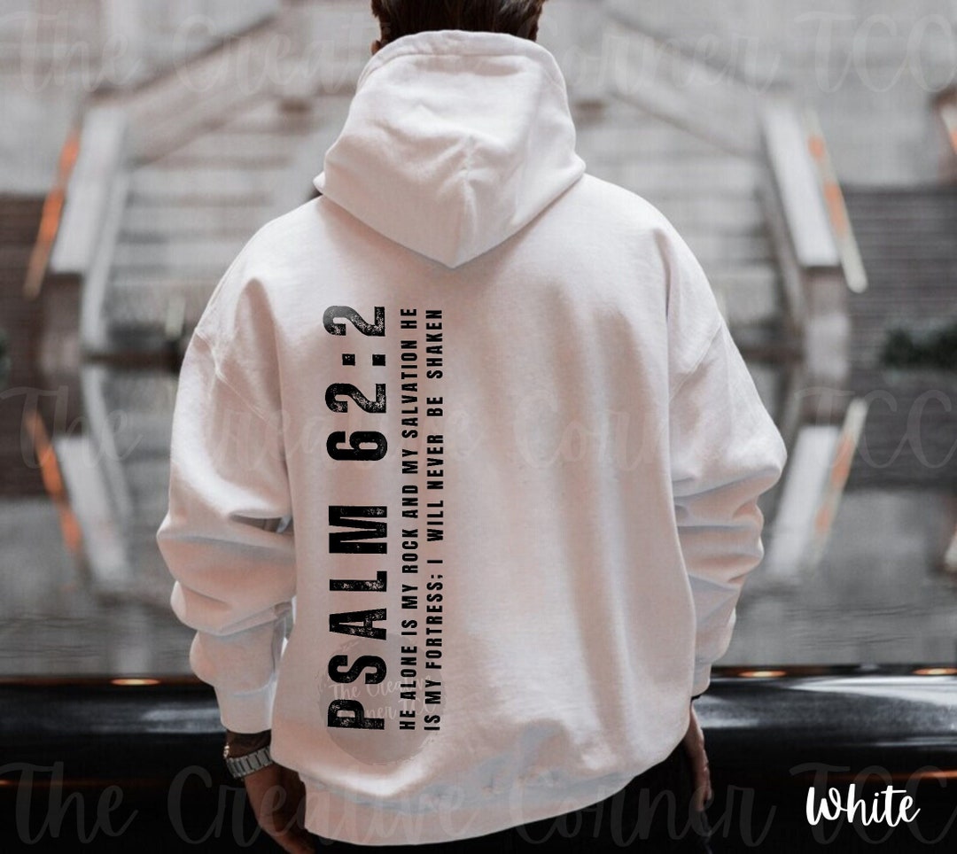 Men's Christian Hoodie Bible Verse Hoodie Jesus Hoodie Christian Shirt ...