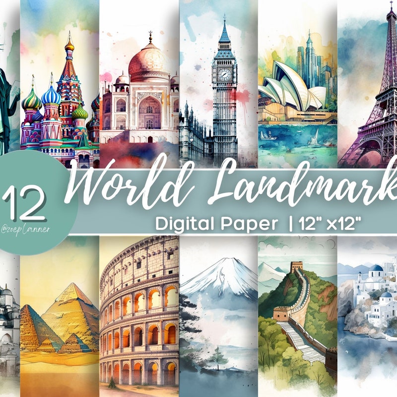 Usa Landmarks - Etsy