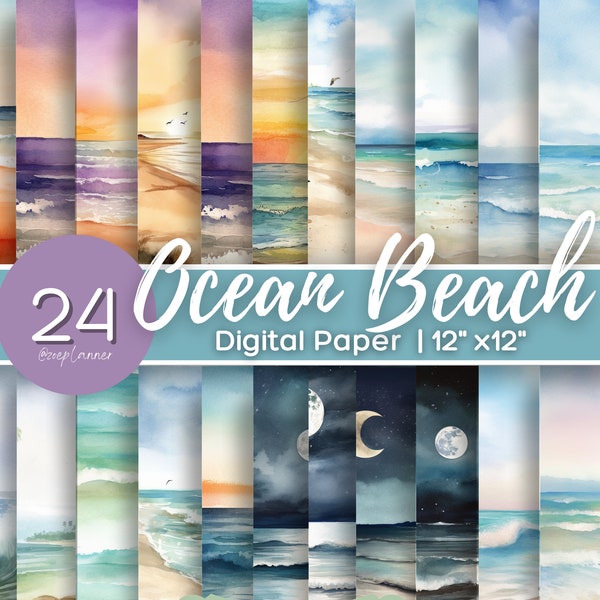 Beach Wall Paper - Etsy