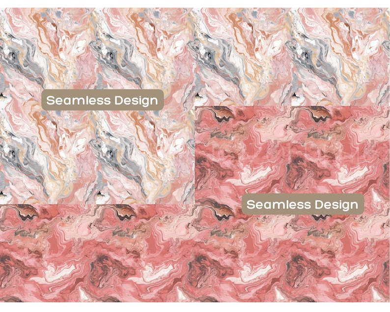 Elegant Marble Digital Paper | Seamless Luxury Texture Collection ...