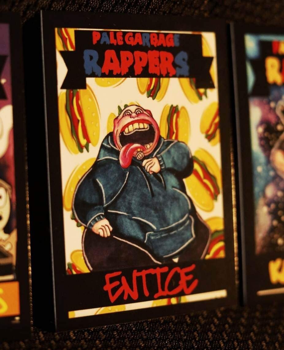 Pale Garbage Rappers Series 1 Trading Cards - Etsy