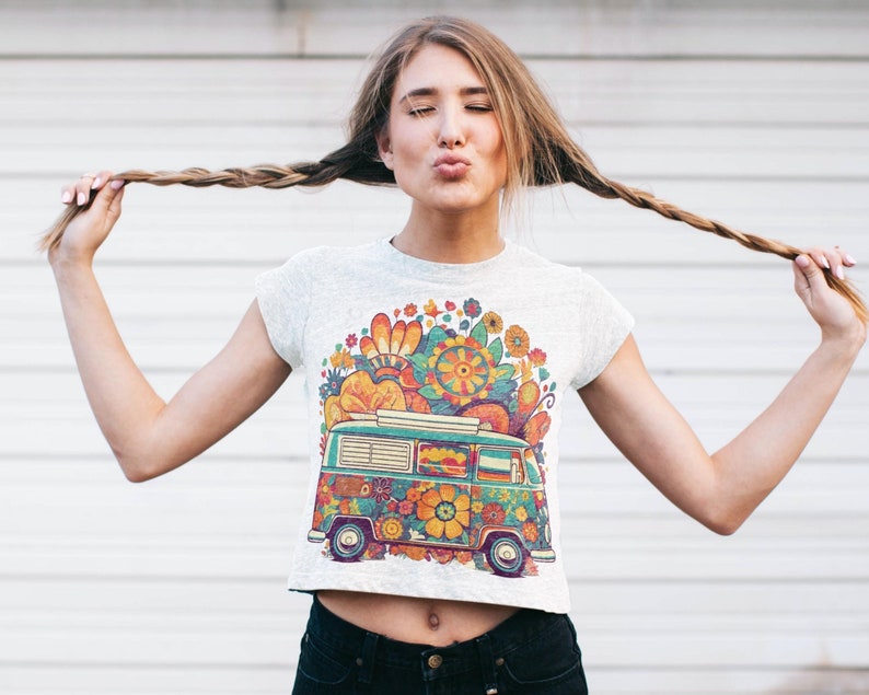 Hippie Van Png Hippie Groovy Van Clipart Hippie Retro Van Clipart ...