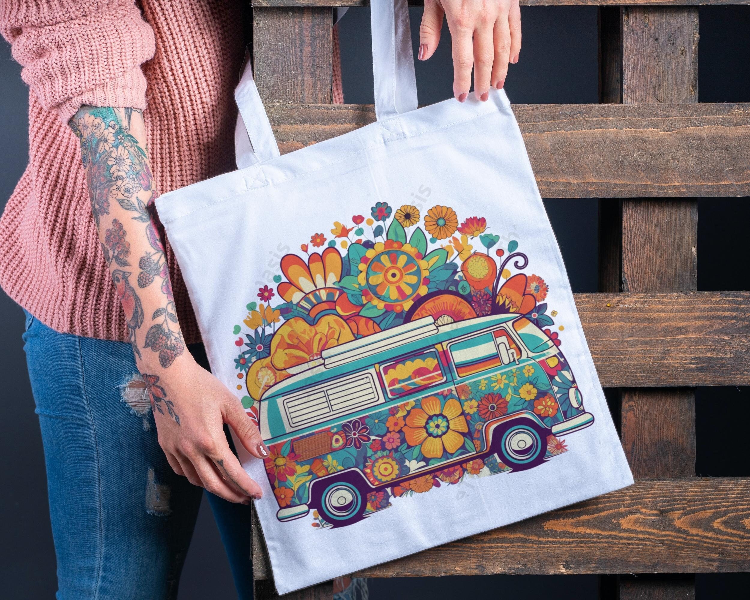 Hippie Van Png Hippie Groovy Van Clipart Hippie Retro Van Clipart ...