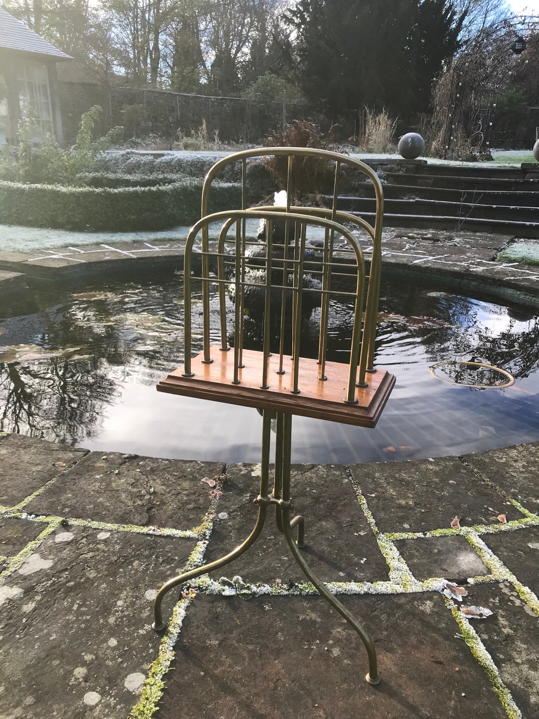 Revolving Antique Book Stand - Etsy