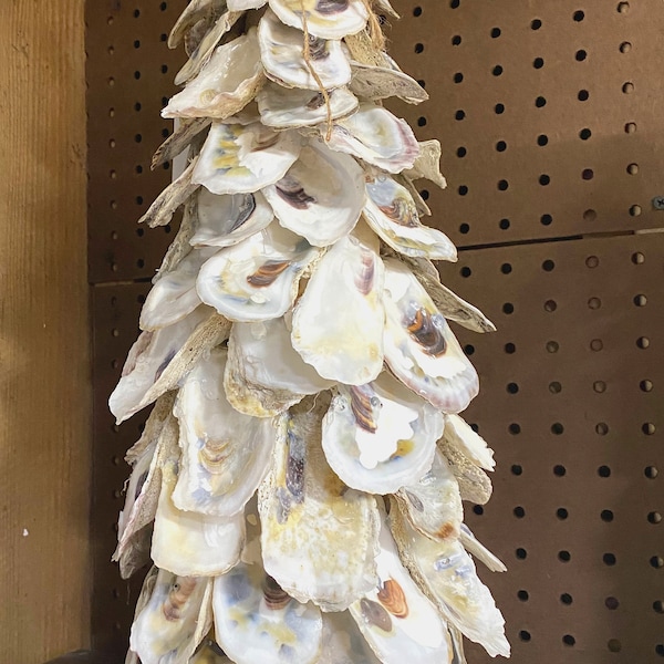 Oyster Shell Christmas Tree - Etsy