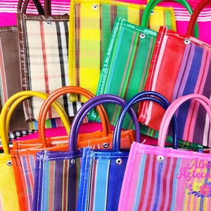 Mercado Bag Mexican Shopping Market Bag Fiesta Goodie Bags Mesh Purse ...