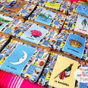 Mexican Loteria Coin Bag Wallet / Mexican Artesanias / Monedero ...
