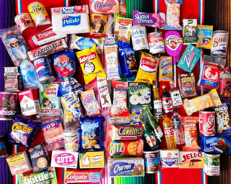 Mini Food Mexican Fridge Magnets Bundle 32 Piece Set Assorted - Etsy