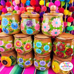 Azucareras Handpainted Wooden Kitchen Accessories / Cocina Mexicana ...