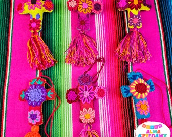 Cactus Tassel Embroidered Felt / Nopal Bordado a Mano / Handbag ...