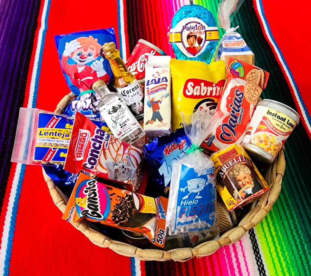 Set of 10 Mini Food Mexican Fridge Magnets Assorted Imanes Mexicanos ...