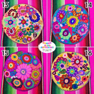 Floral Mexican Tortilla Warmer / Tortillero Mexicano Hecho a Mano ...