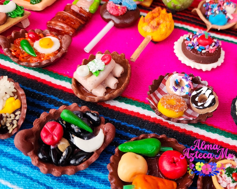 Mini Mexican Food Fridge Magnet: Handmade Kitchen Decor - Etsy