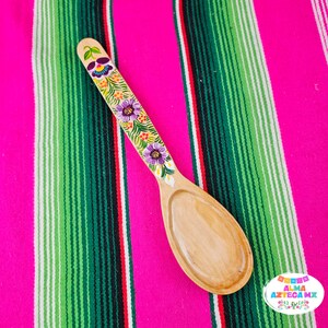 Handpainted Wooden Kitchen Accessories / Cocina Mexicana / Mexican ...