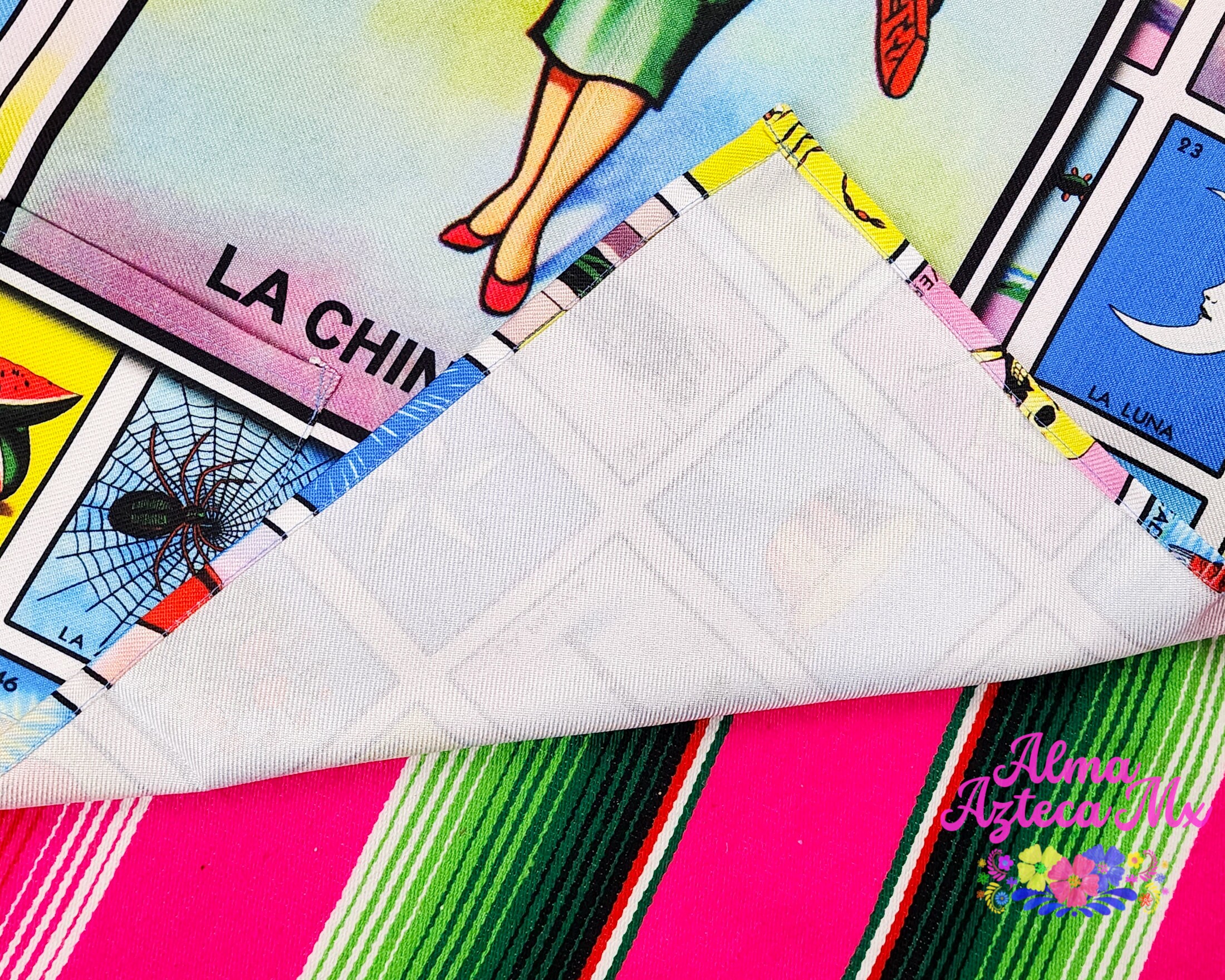Double Layer Mexican Loteria La Chingona Apron With Pocket - Etsy