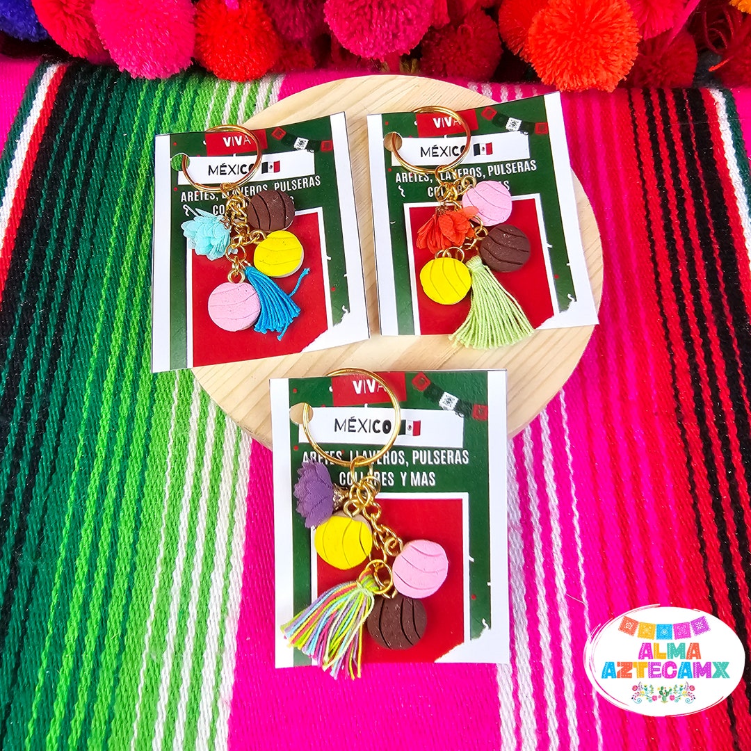 Mexican Keychain Concha / Handmade Mexican Keychains / Pan Dulce ...
