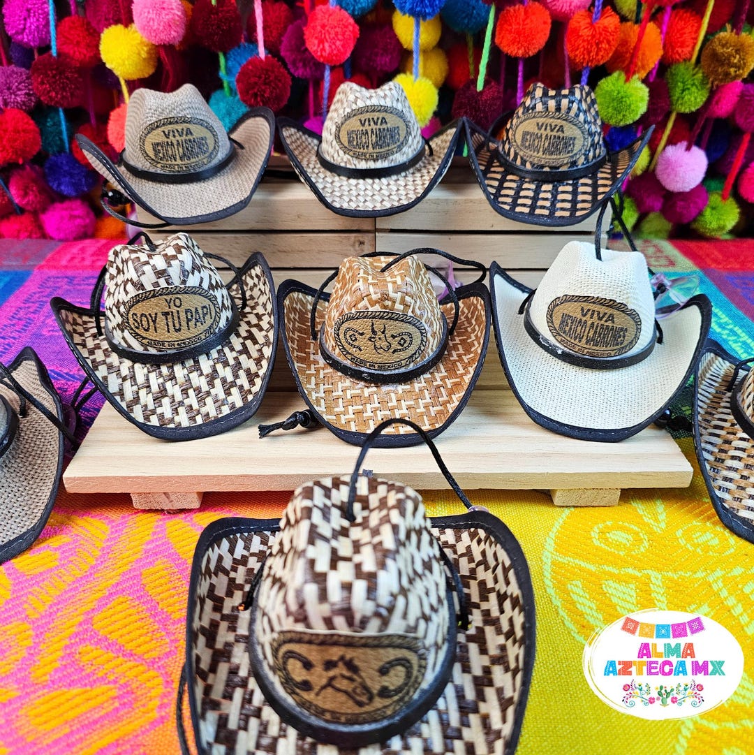 Mini Mariachi Hat Sombrero Mexicano / Sombrero Colgante - Etsy