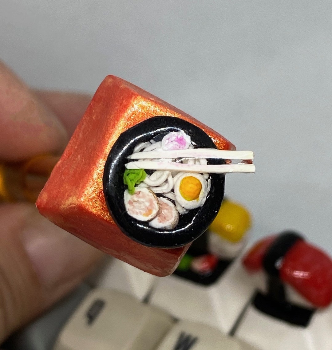 Cute Hand-crafted Ramen Bowl Keycap (mx Switch) - Etsy
