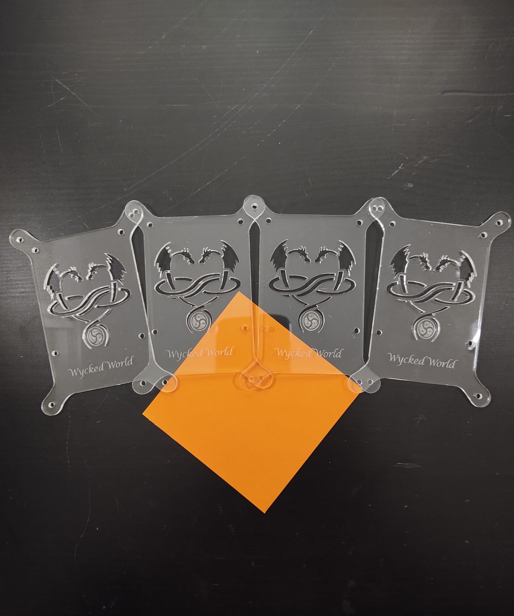 Raspberry Pi Acrylic Case Layers 4 Pack - Etsy