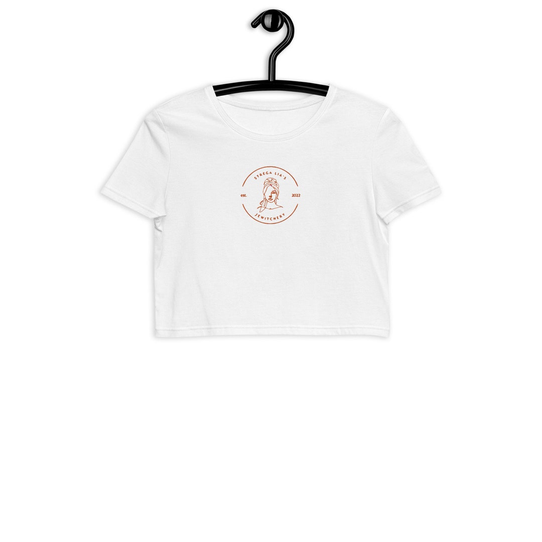 Orange Logo Organic Crop Top - Etsy