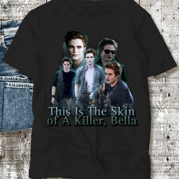 Edward Skin of a Killer Shirt - Etsy