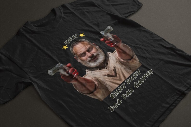 Cursed Ricky Dicky Doo Dah Grimes Shirt the Walking Dead Shirt Funny ...