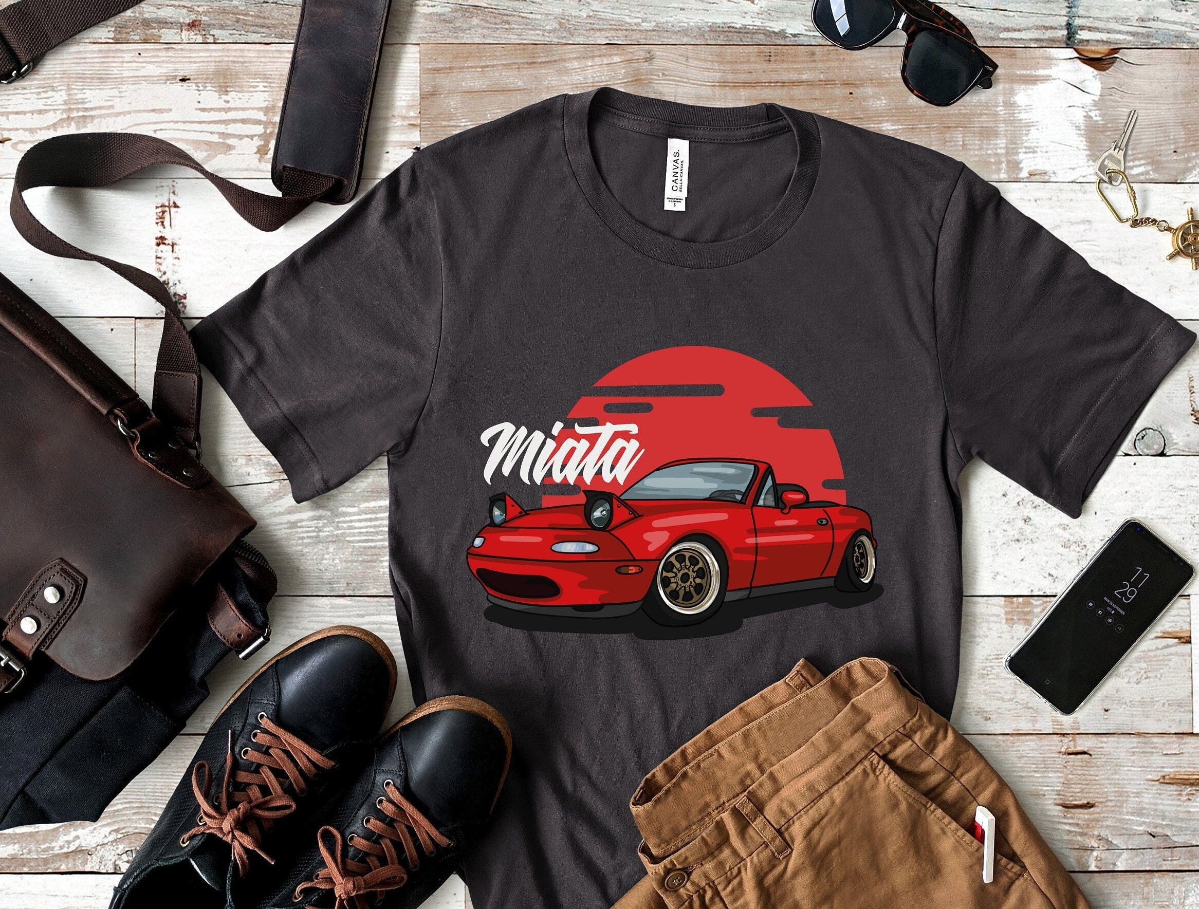 Miata Shirt Mazda Miata MX-5 MX5 Shirt JDM Shirt Mazda T-shirt 1990 ...