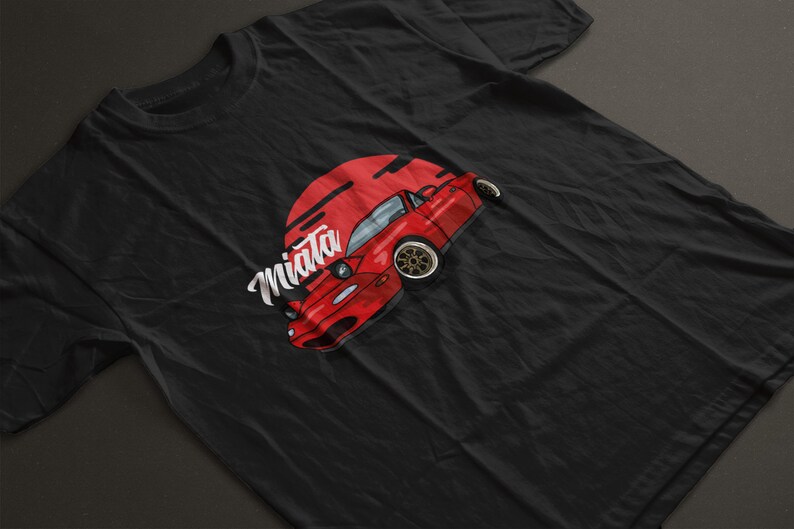 Miata Shirt Mazda Miata MX-5 MX5 Shirt JDM Shirt Mazda T-shirt 1990 ...