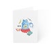 Card for Runner: Flat Runner - Half Marathon Race Day - Etsy