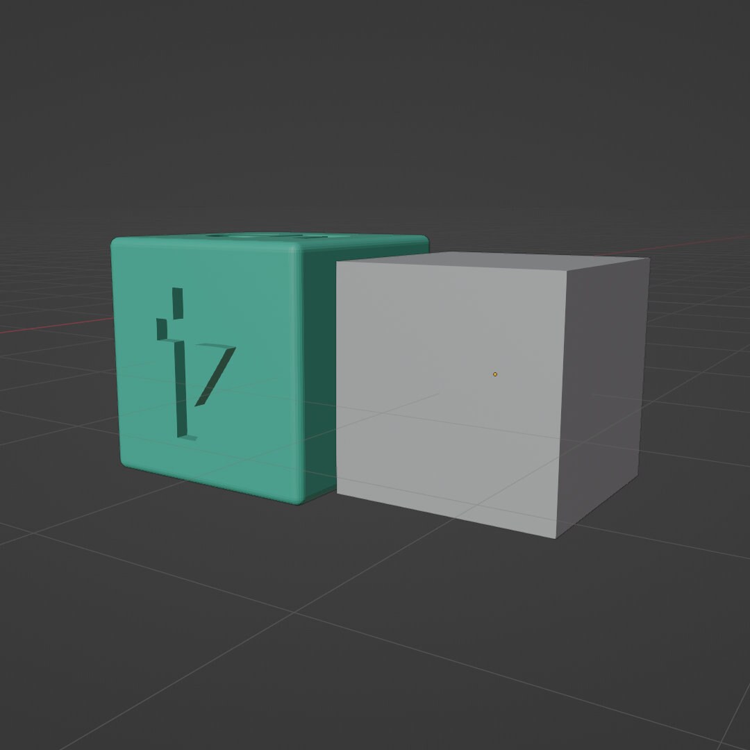 DIGITAL STL File - Standard Blank Dice Inserts Inclusions Set for 3D ...