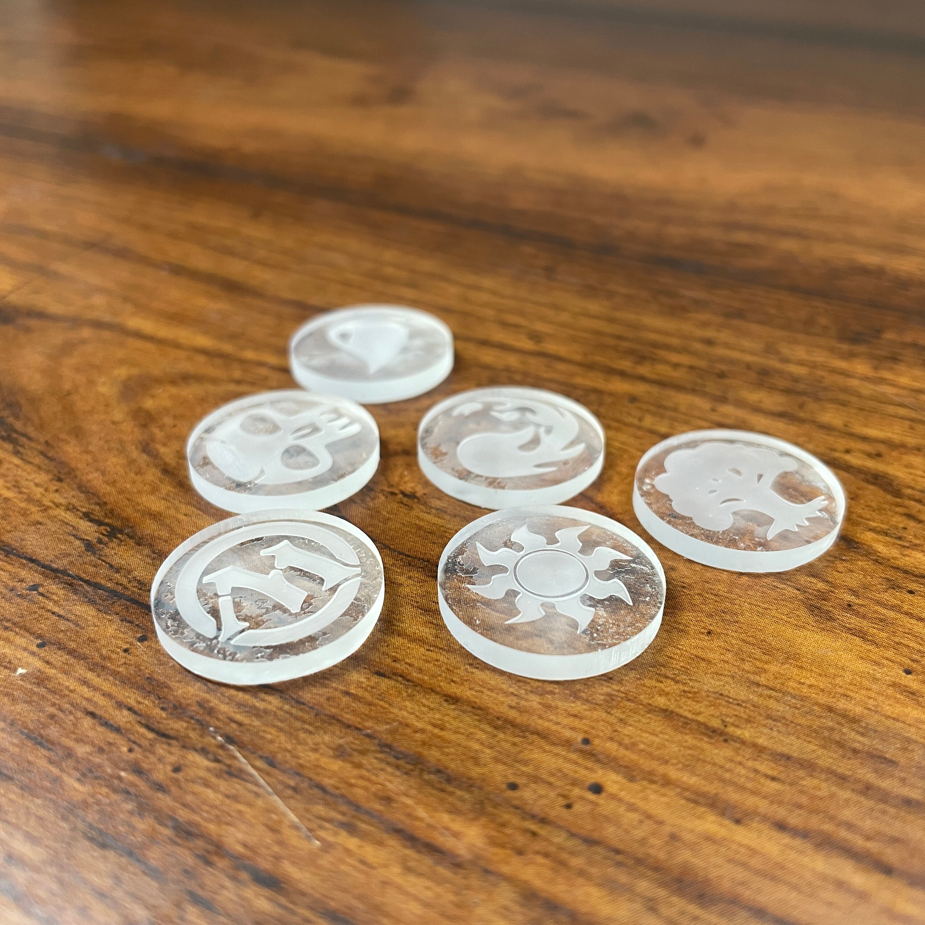 3D PRINTED MASTERS - Magic the Gathering Pin Token - Unpolished Resin ...