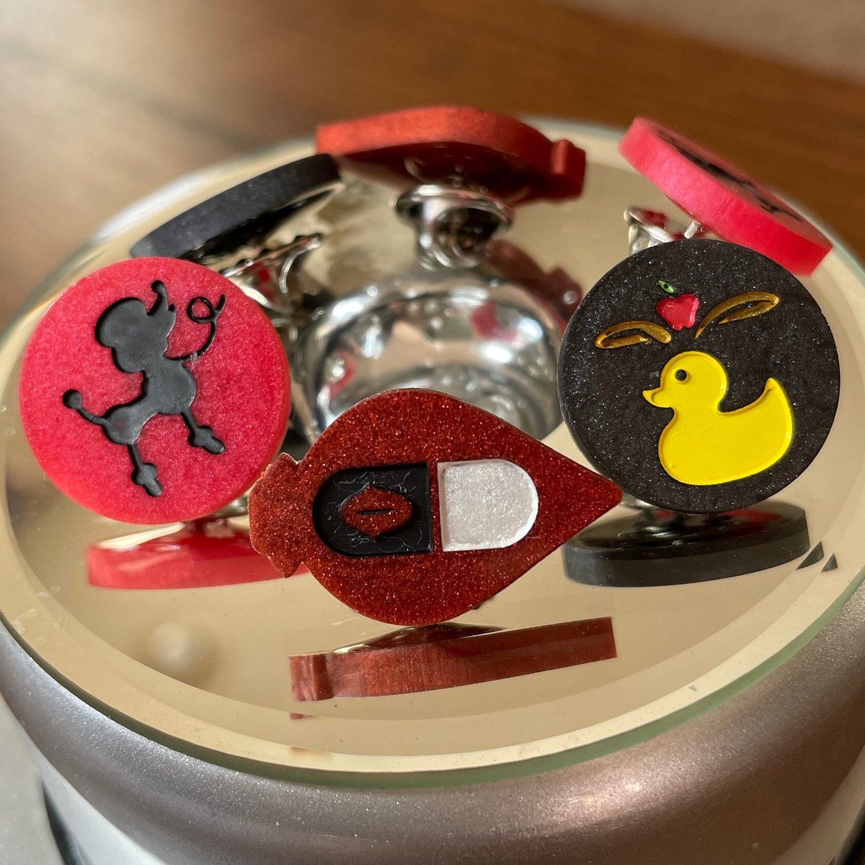 Hazbin Hotel Pins Charlie Vaggie Lucifer Alastor Niffty Cherri Bomb Sir ...