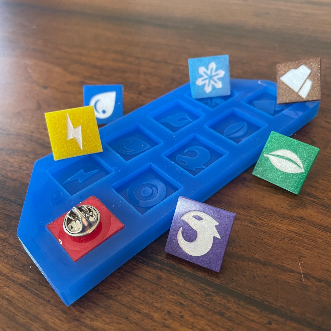 SILICONE MOLD - Palworld Pin Token Mold - Handmade - Epoxy Resin - Etsy