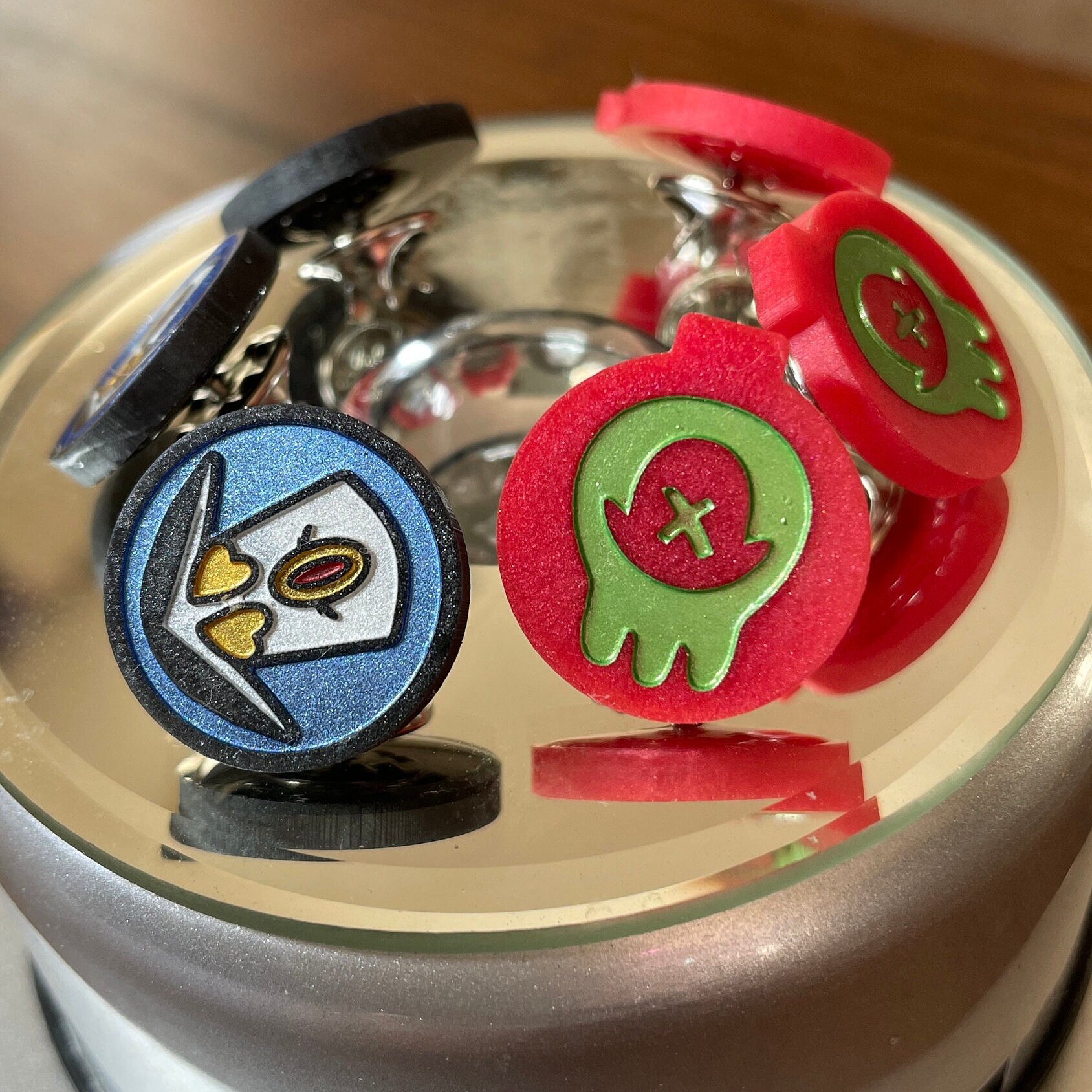 Hazbin Hotel Pins Charlie Vaggie Lucifer Alastor Niffty Cherri Bomb Sir ...