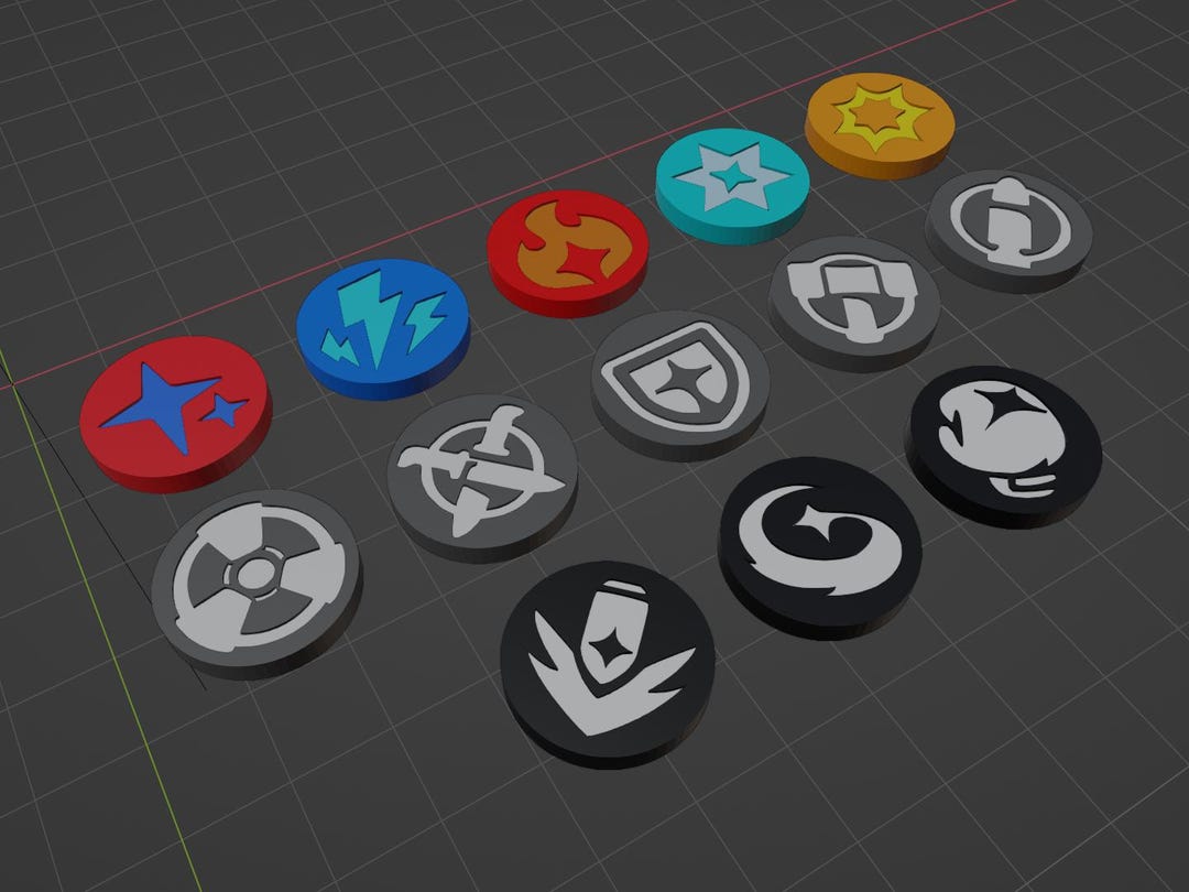 DIGITAL STL File - Zenless Zone Zero Pin Token - 3D Printing - Etsy
