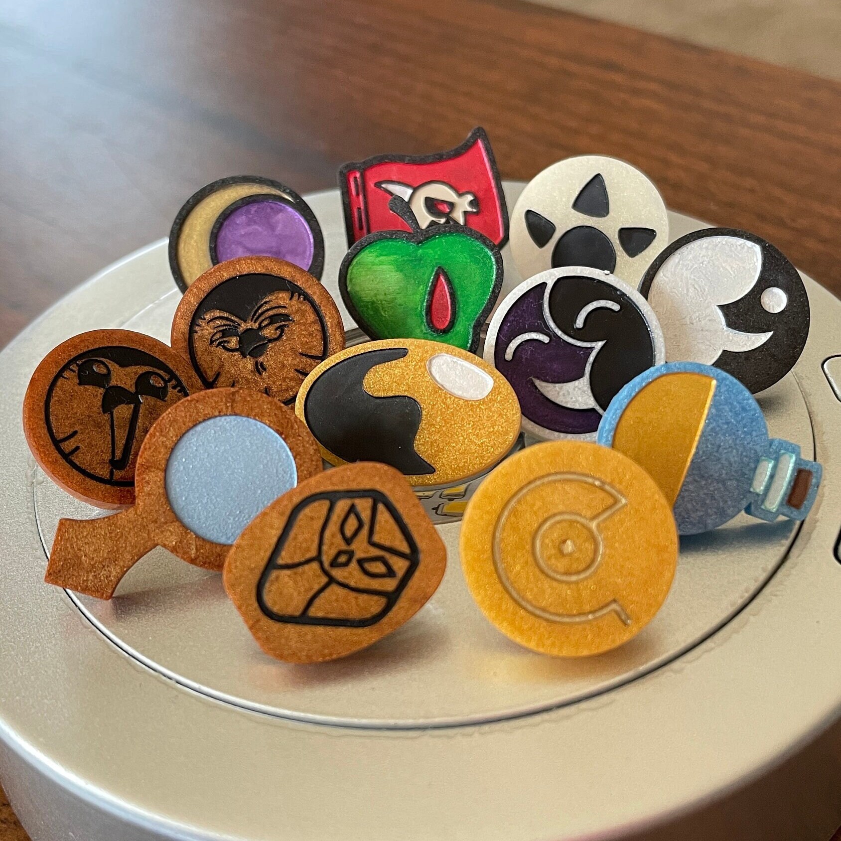 SILICONE MOLD the Owl House Character Pin Token Mold Hooty Owlbert Eda ...