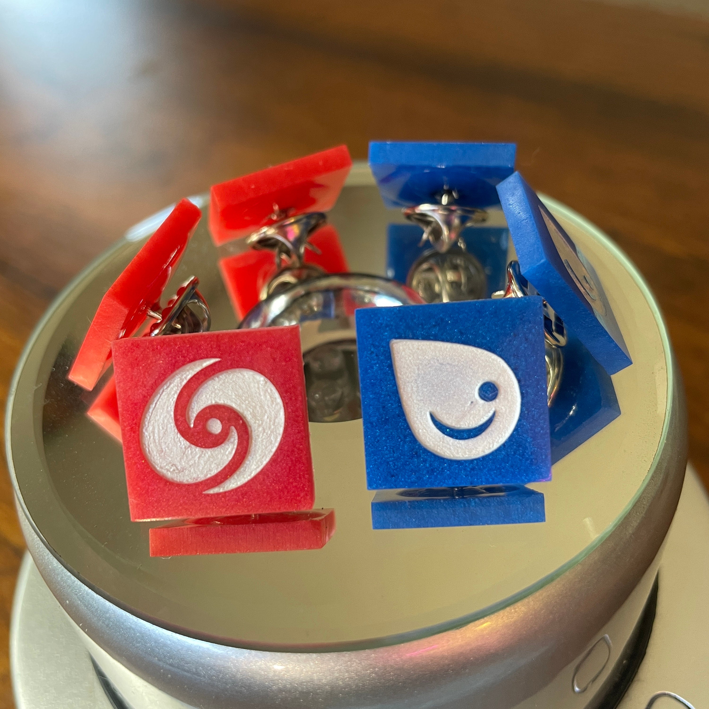 3D PRINTED MASTERS Palworld Pin Token Unpolished Resin 3D Print Pal ...