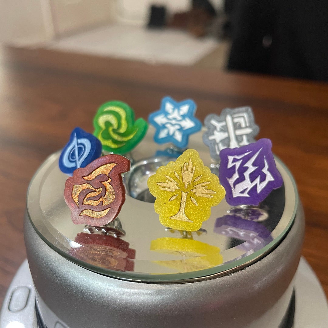 Honkai: Star Rail Type Element Pins - Handmade Resin Pin - Epoxy Resin ...