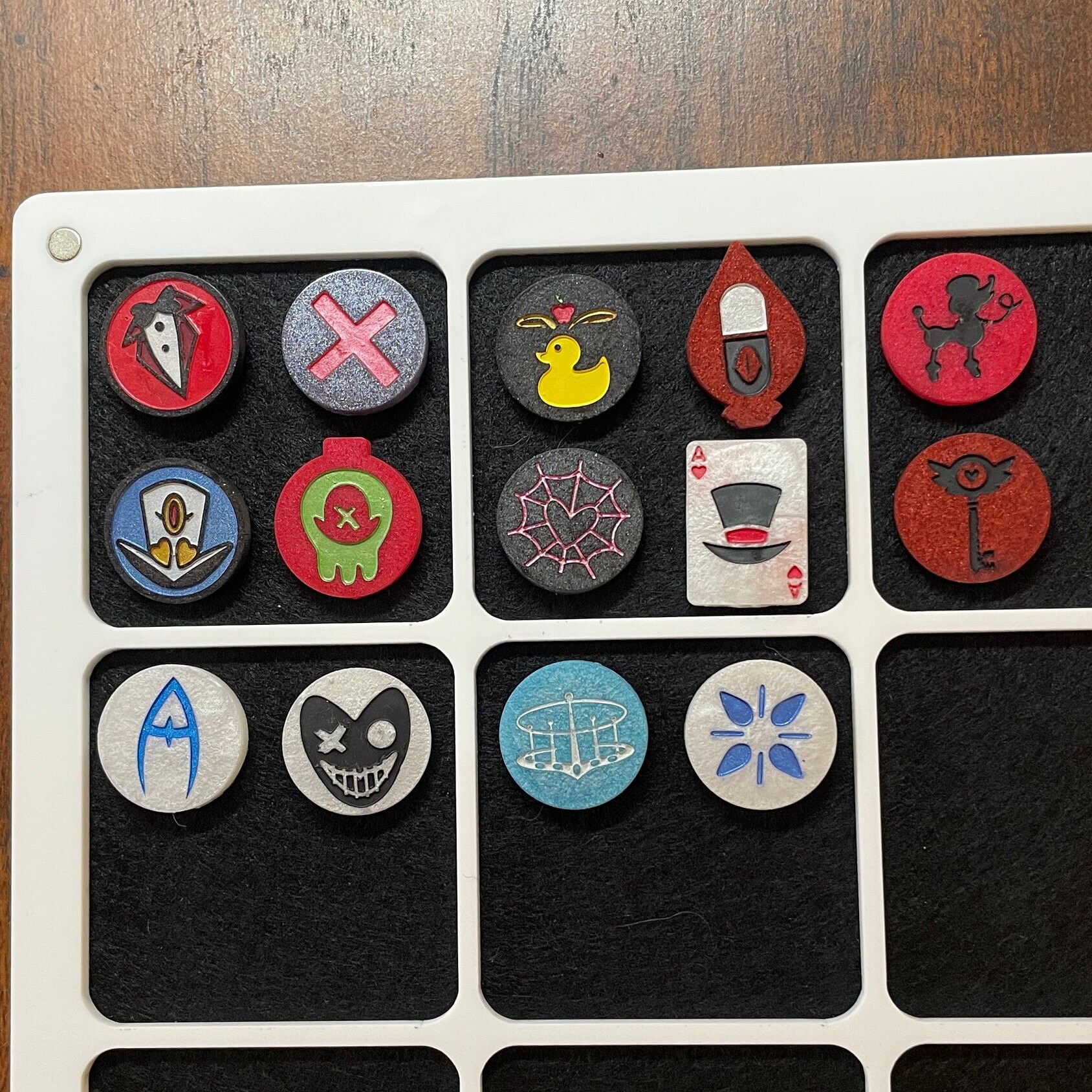 Hazbin Hotel Pins Charlie Vaggie Lucifer Alastor Niffty Cherri Bomb Sir ...