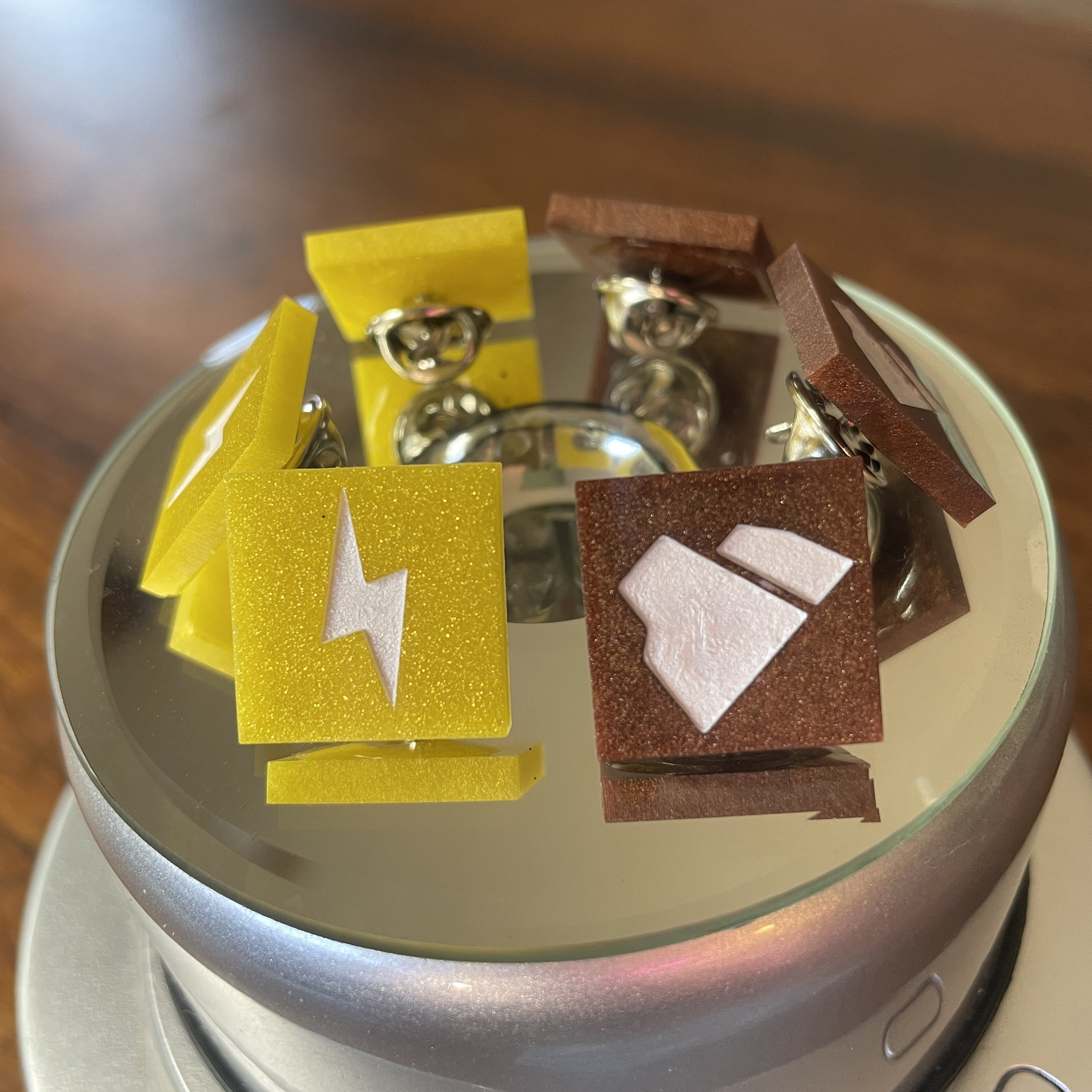 3D PRINTED MASTERS Palworld Pin Token Unpolished Resin 3D Print Pal ...