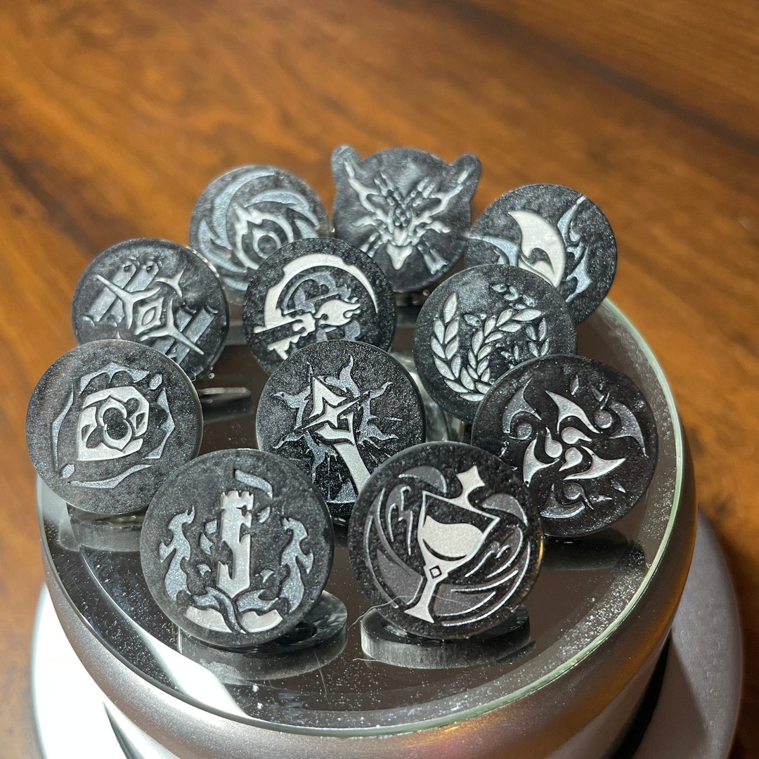 Honkai: Star Rail Path Pins Handmade Resin Pin Epoxy Resin Abundance ...