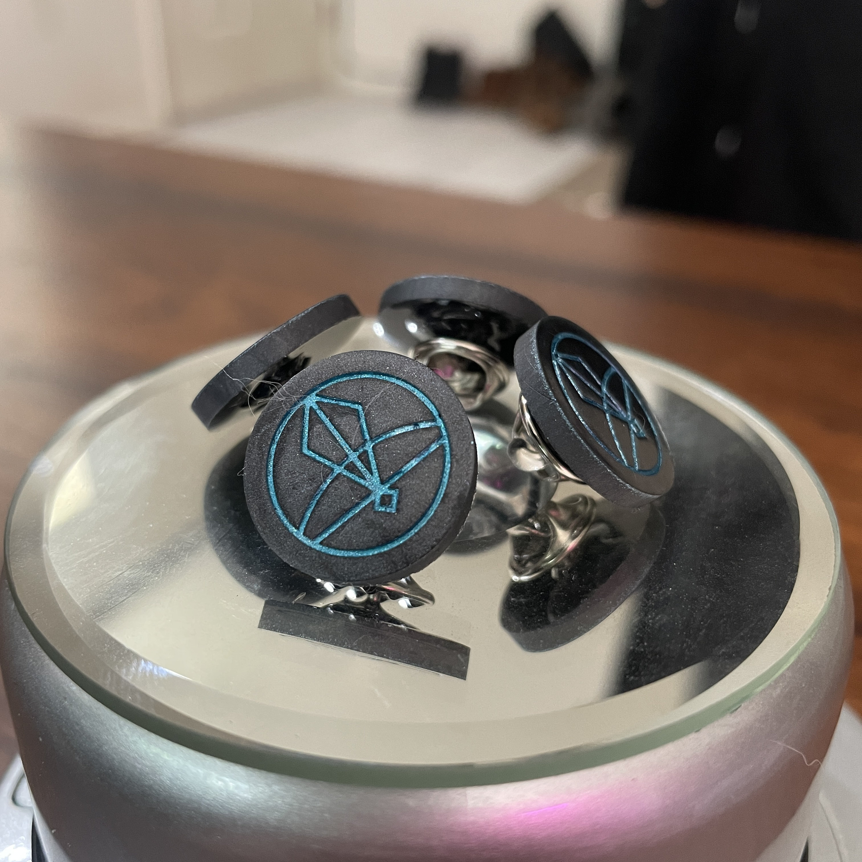 DIGITAL STL File - the Owl House Glyph Pin Token - 3D Printing - Etsy