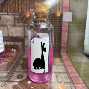 Kuzcos Poison Dice Set Handblown Glass Bottle Essence of Llama the ...