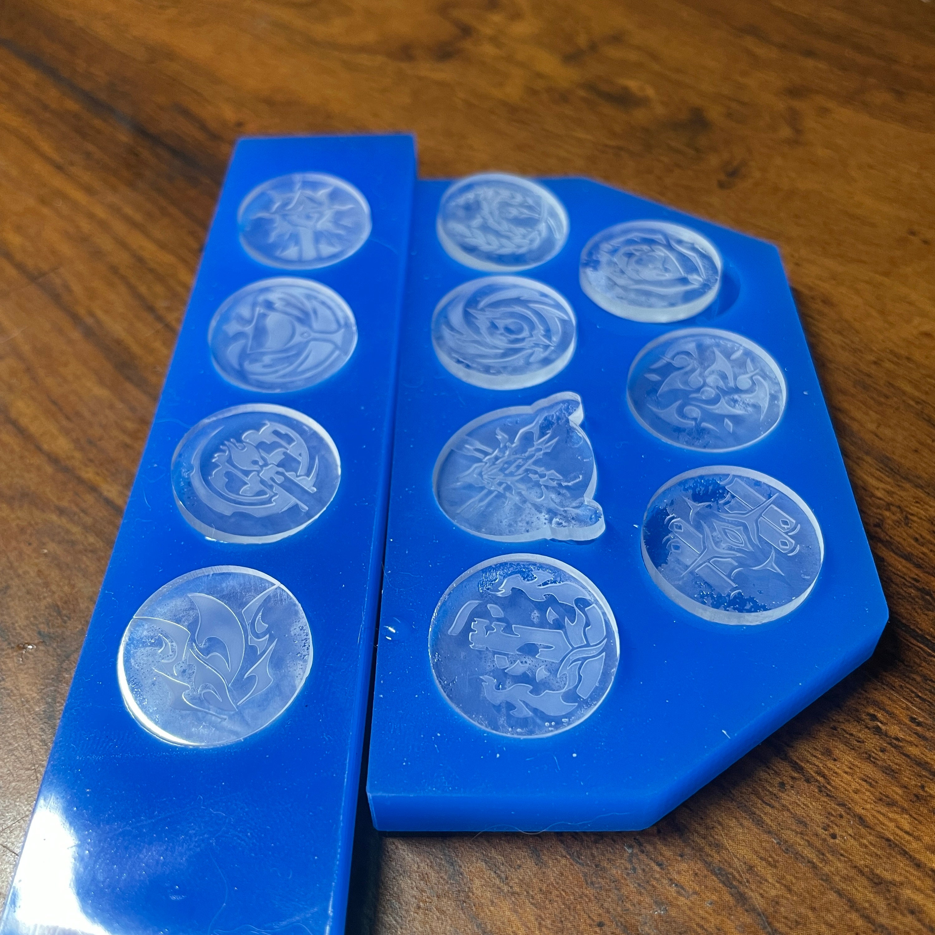 3D PRINTED MASTERS Honkai: Star Rail Path Pin Token Mold Unpolished ...