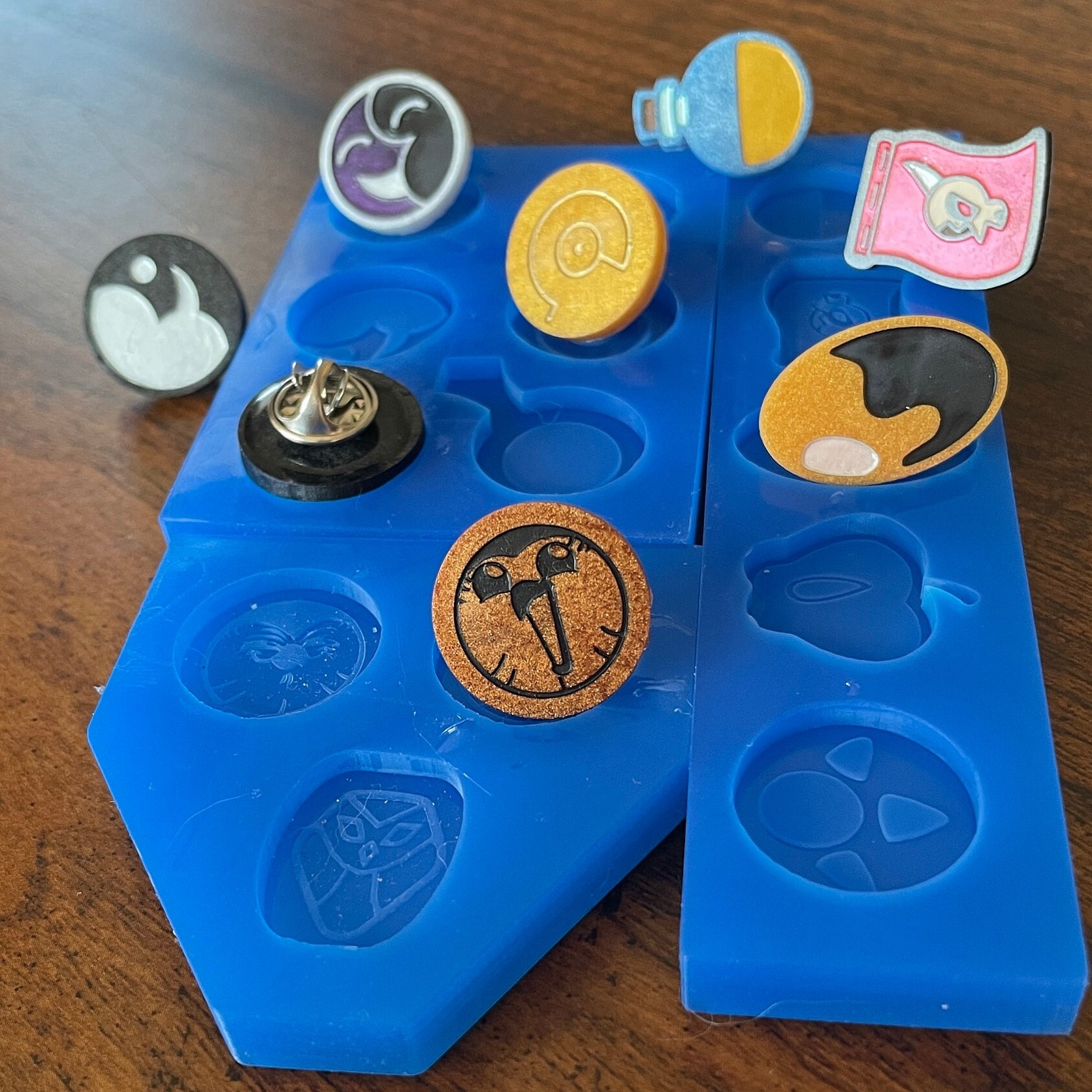 SILICONE MOLD - the Owl House Character Pin Token Mold - Handmade ...