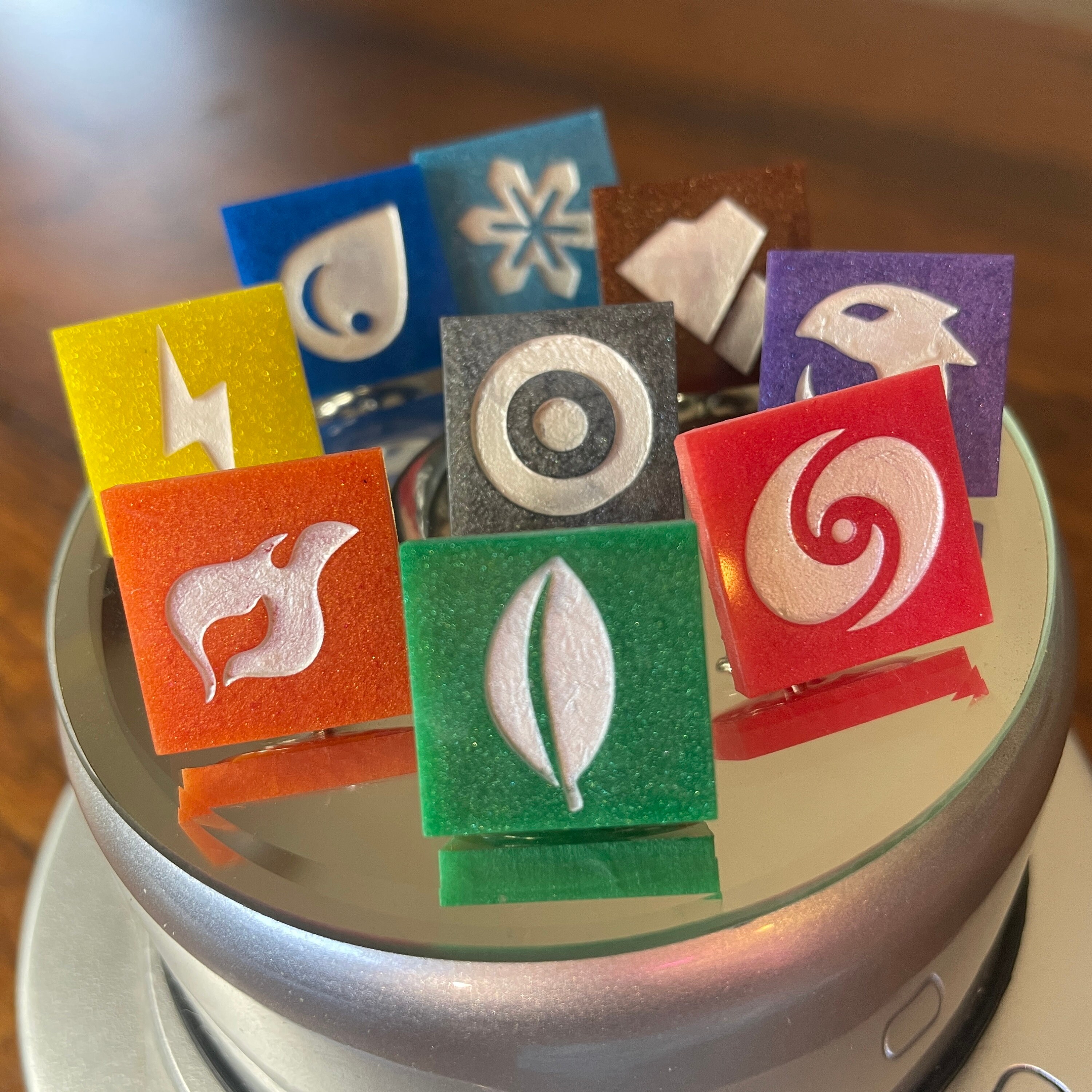 3D PRINTED MASTERS Palworld Pin Token Unpolished Resin 3D Print Pal ...