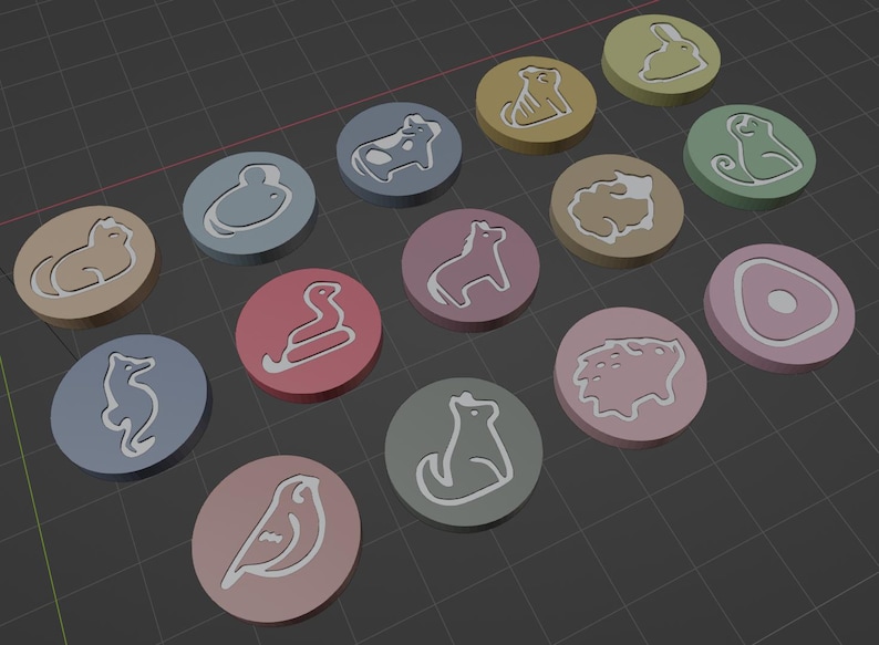 3D PRINTED MASTERS - Fruits Basket Pin Token - Unpolished UV Resin ...